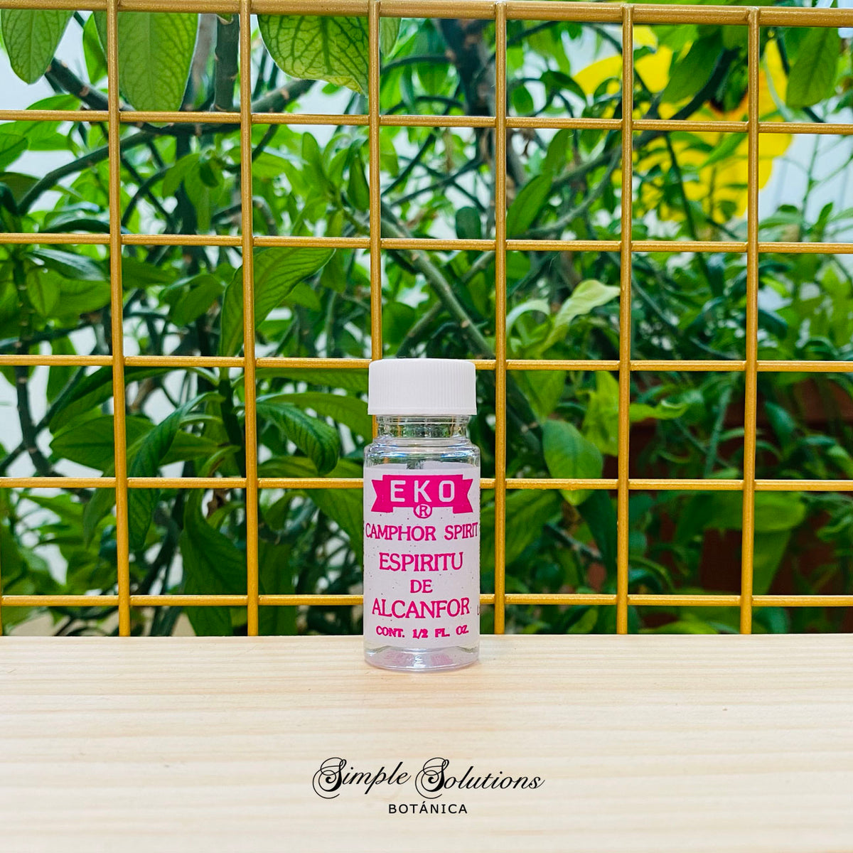 Aceite Espiritu de Alcanfor – Simple Solutions PR