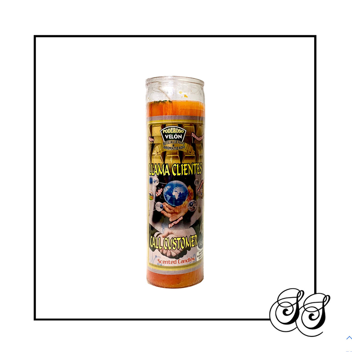 Velón Aromático Llama Clientes – Simple Solutions PR